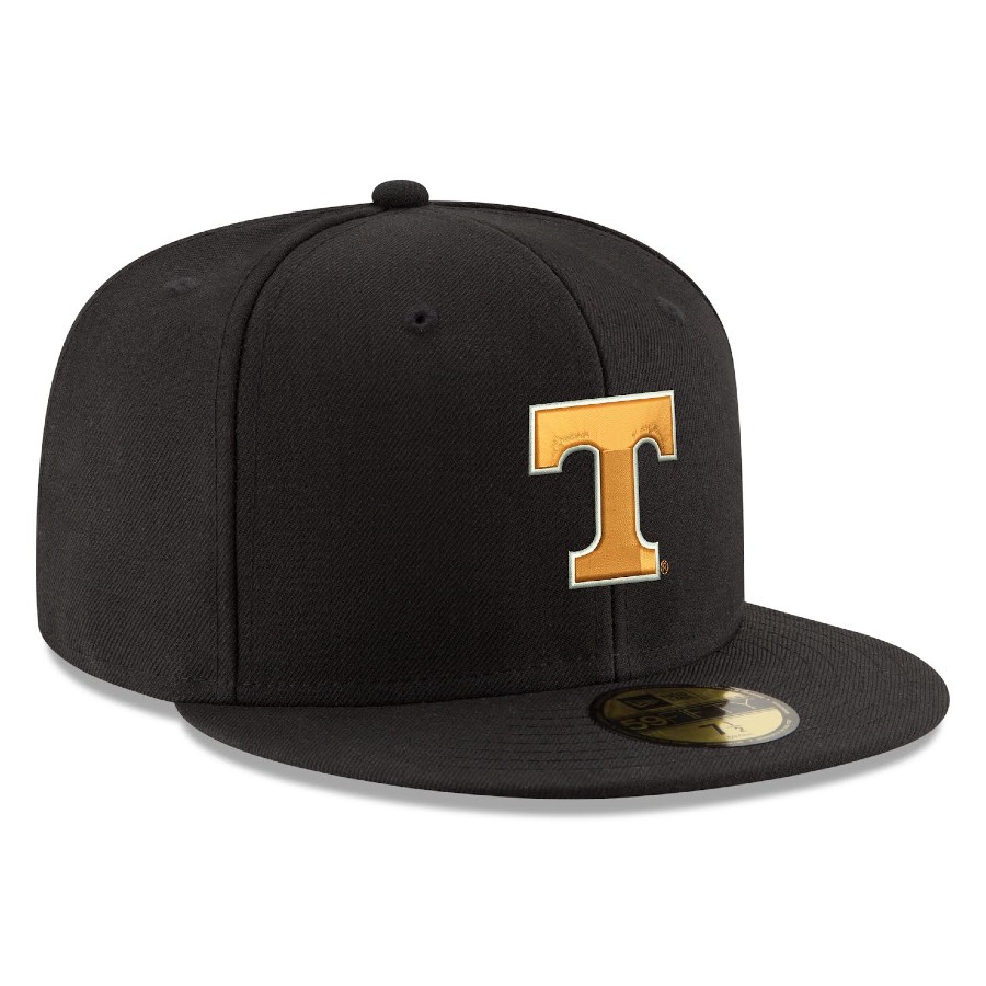 Tennessee Volunteers Black New Era 59FIFTY Fitted Hat | Pro Image Sports