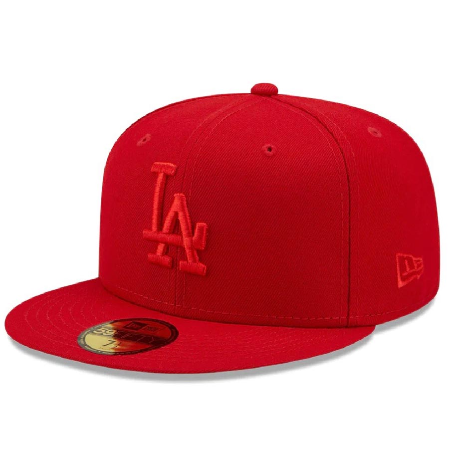 Los Angeles Dodgers All Red New Era 59Fifty Fitted Hat | Pro Image Sports