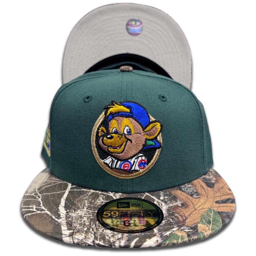 Chicago Cubs Green Realtree Two Tone Be Alert Patch Stone UV 59FIFTY ...