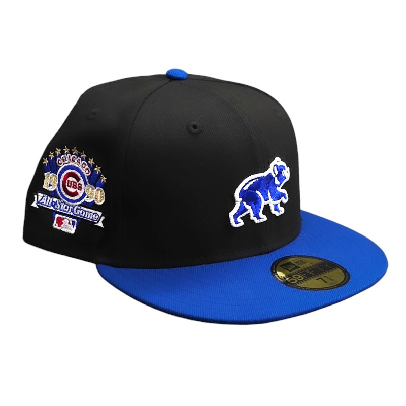Chicago Cubs Black and Royal Blue Leon in the Lab 1990 ASG Patch Green ...