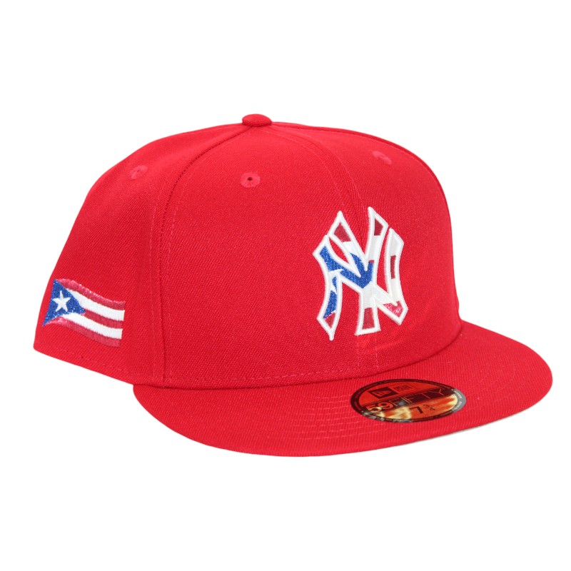 New York Yankees Red Puerto Rico Logo "DPM Yankees Pack" Puerto Rico ...