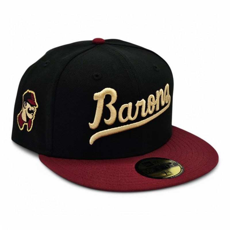 Birmingham Barons Black and Brick Red Leon in the Lab Baron Head Patch ...