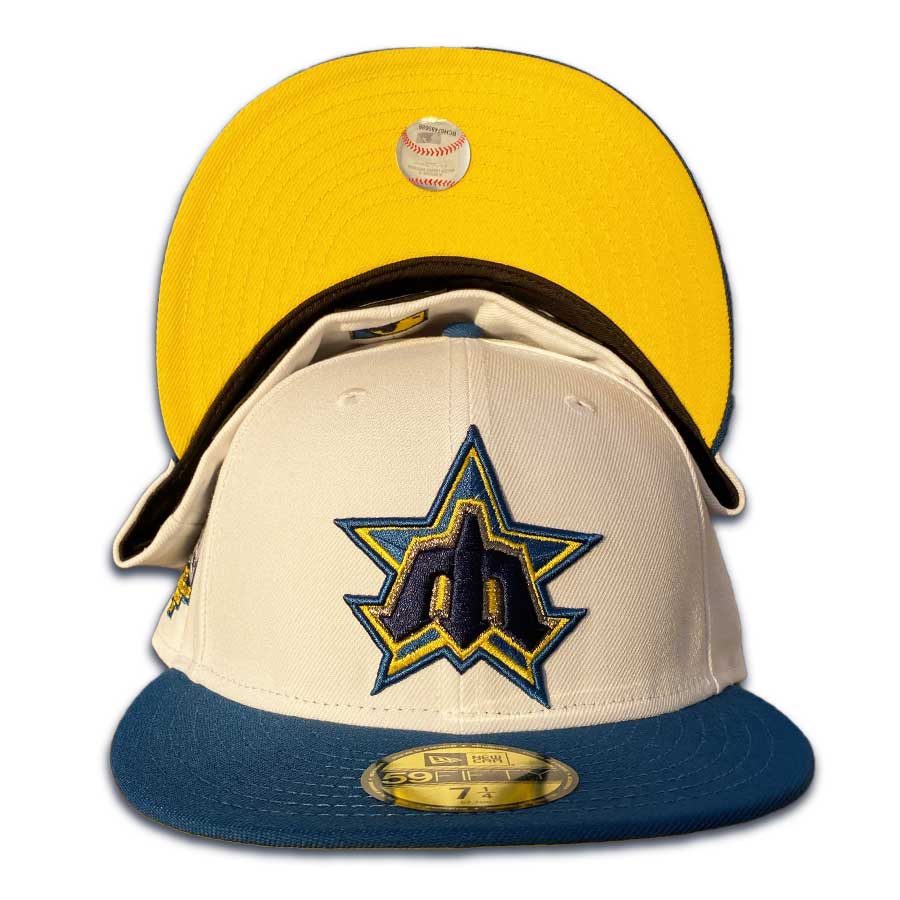 Seattle Mariners Trident Logo Two Tone Anime Pack 50th ASG Patch Yellow ...